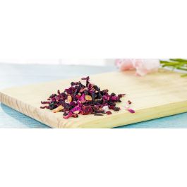 Infusion de fruits secs et de fleurs parfumées